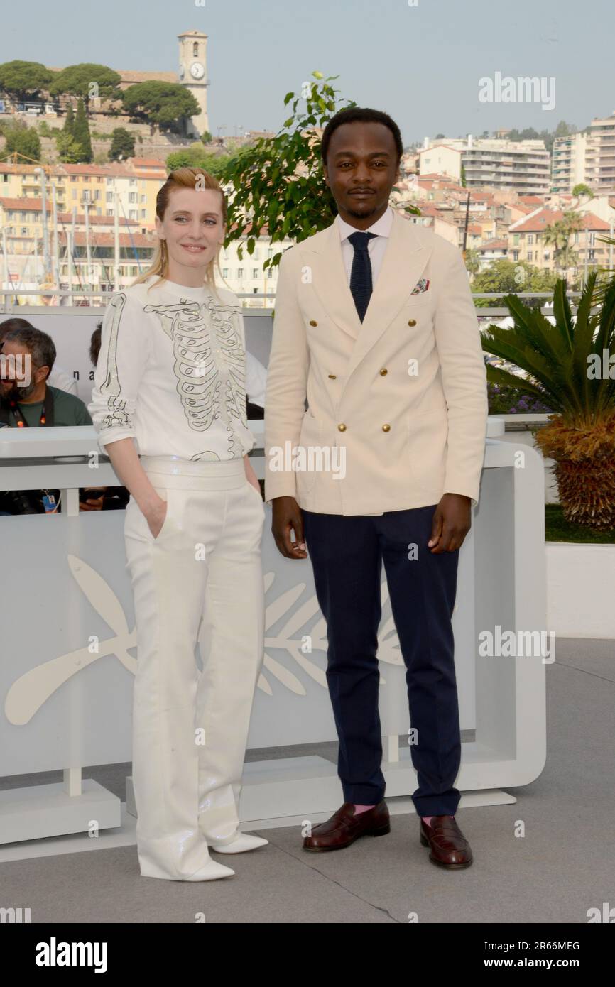 May 22, 2023, CANNES, France: CANNES, FRANCE - MAY 22: Marc Zinga and ...