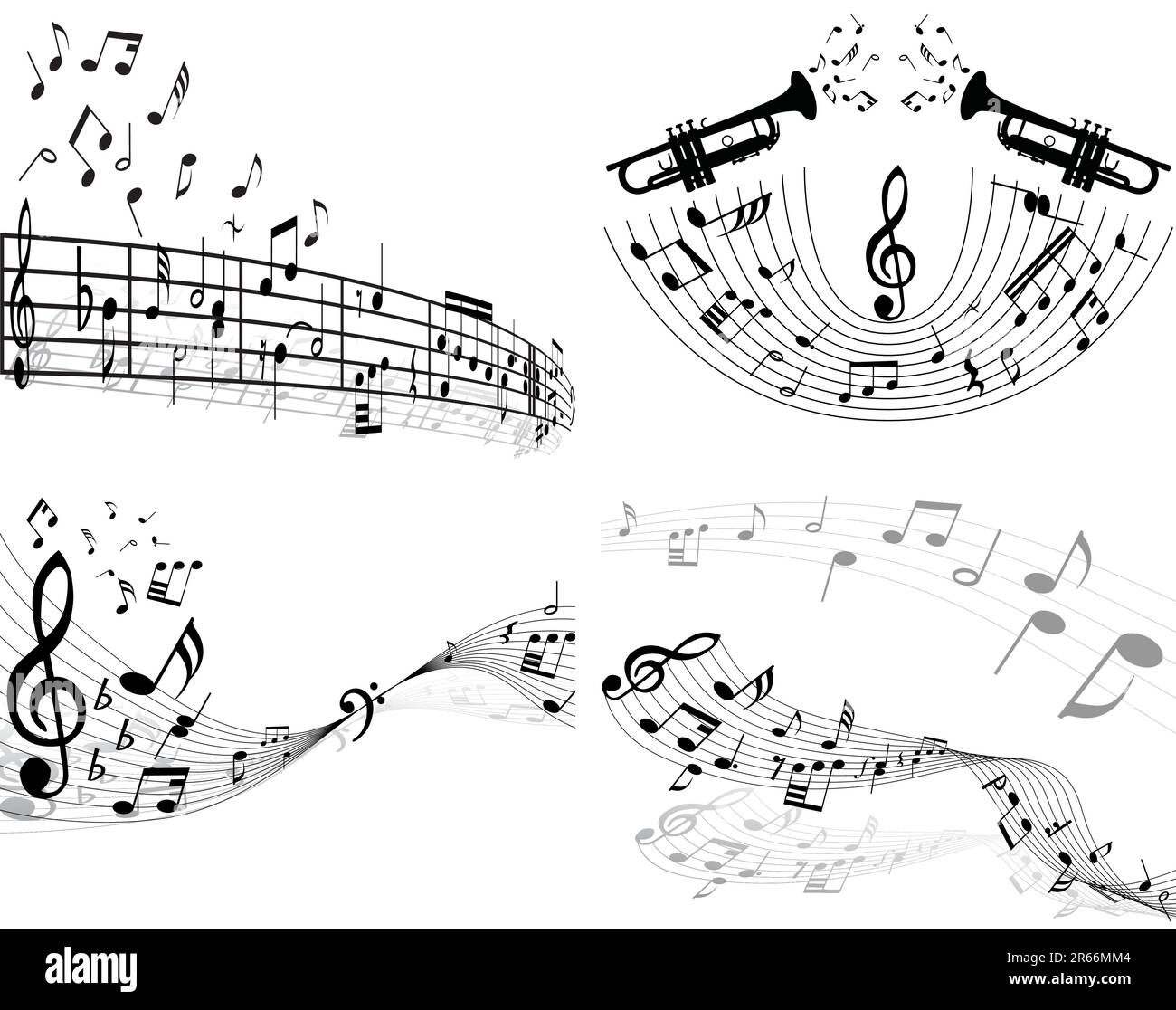 Staff of four Stock Vector Images - Alamy