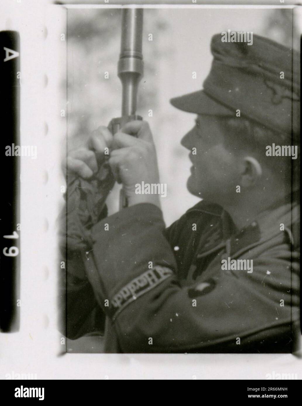 SS Photographer Blaurock, France, Finland 1942-44 SS Soldier portrait ...