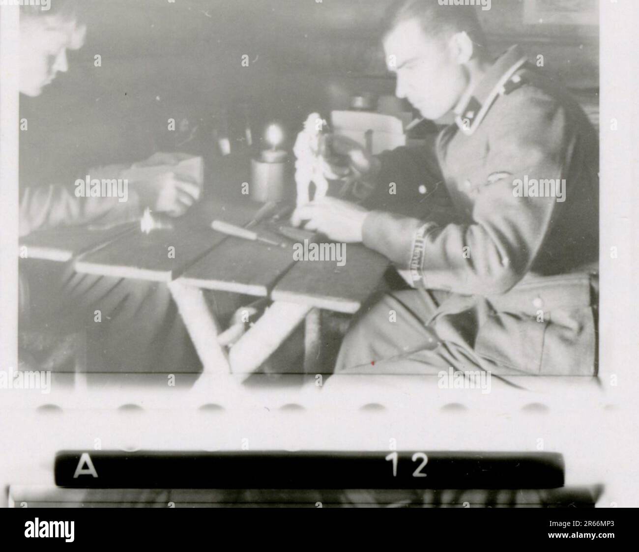 SS Photographer Blaurock, France, Finland 1942-44 SS Soldier portrait ...