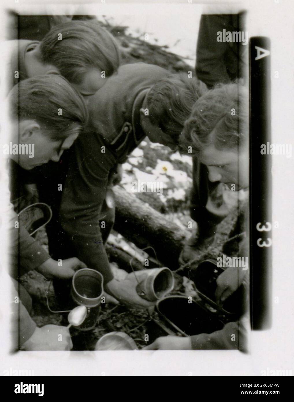 SS Photographer Blaurock, France, Finland 1942-44 SS Soldier portrait ...