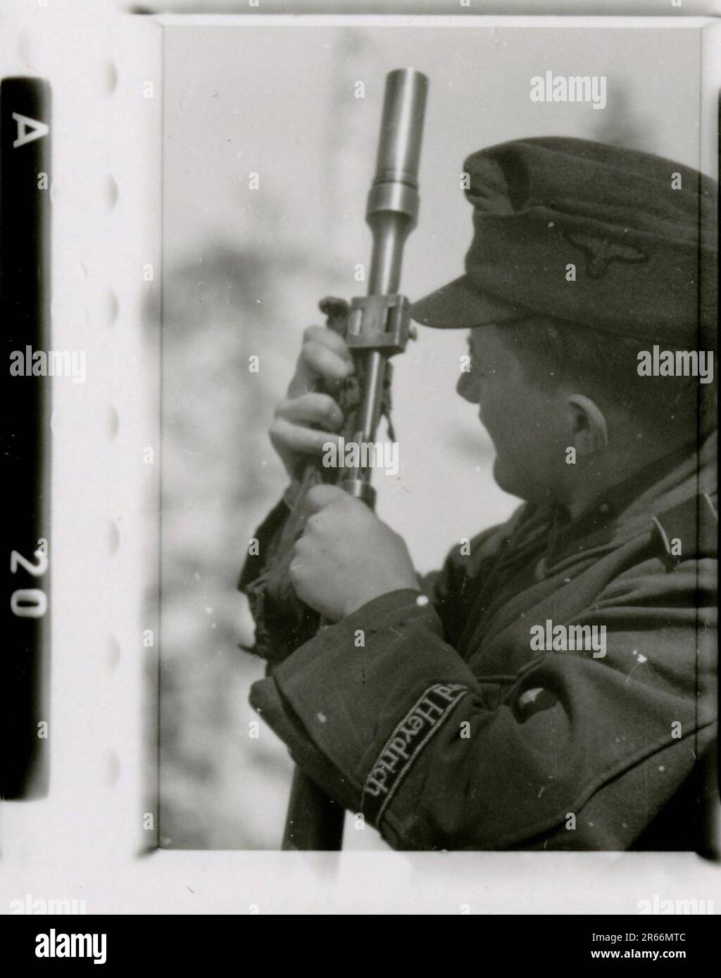 SS Photographer Blaurock, France, Finland 1942-44 SS Soldier portrait ...