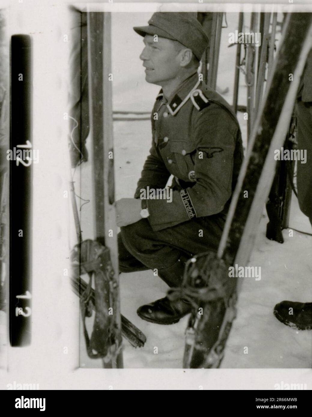 SS Photographer Blaurock, France, Finland 1942-44 SS Soldier portrait ...