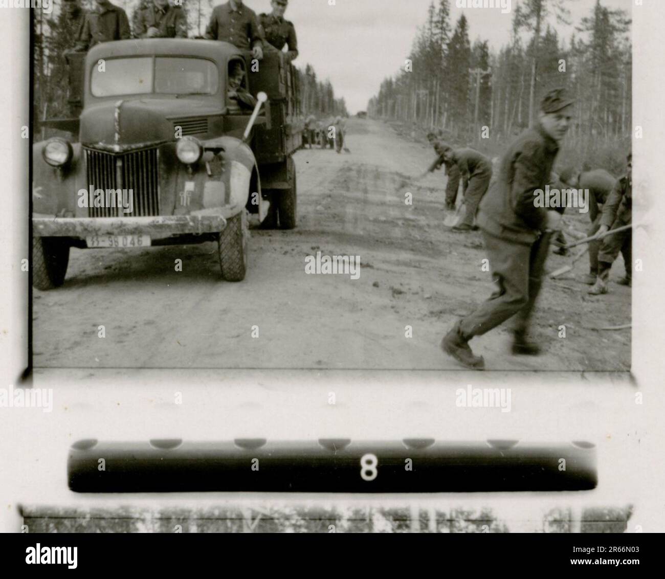 SS Photographer Blaurock, France, Finland 1942-44 SS Soldier portrait ...