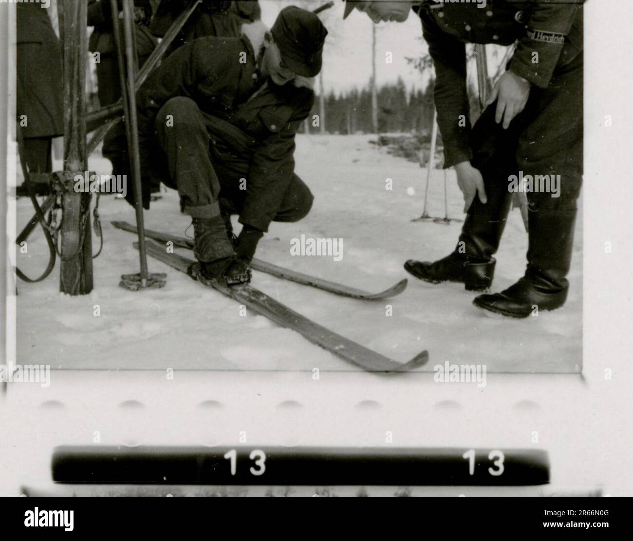 SS Photographer Blaurock, France, Finland 1942-44 SS Soldier portrait ...