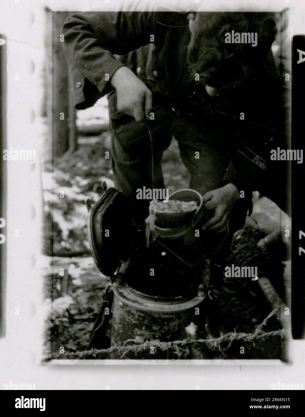 SS Photographer Blaurock, France, Finland 1942-44 SS Soldier portrait ...