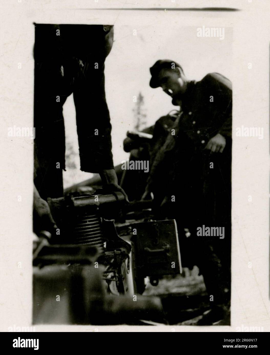 SS Photographer Blaurock, France, Finland 1942-44 SS Soldier portrait ...