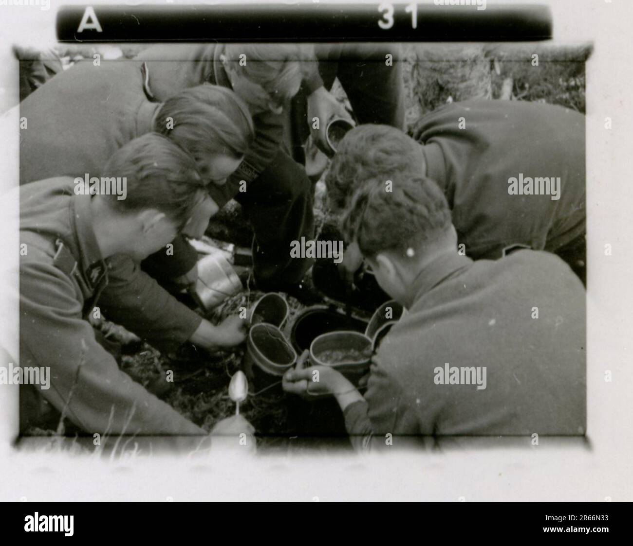 SS Photographer Blaurock, France, Finland 1942-44 SS Soldier portrait ...