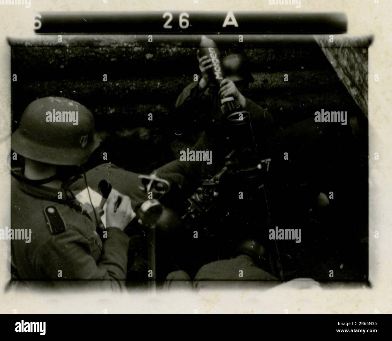 SS Photographer Blaurock, France, Finland 1942-44 SS Soldier portrait ...