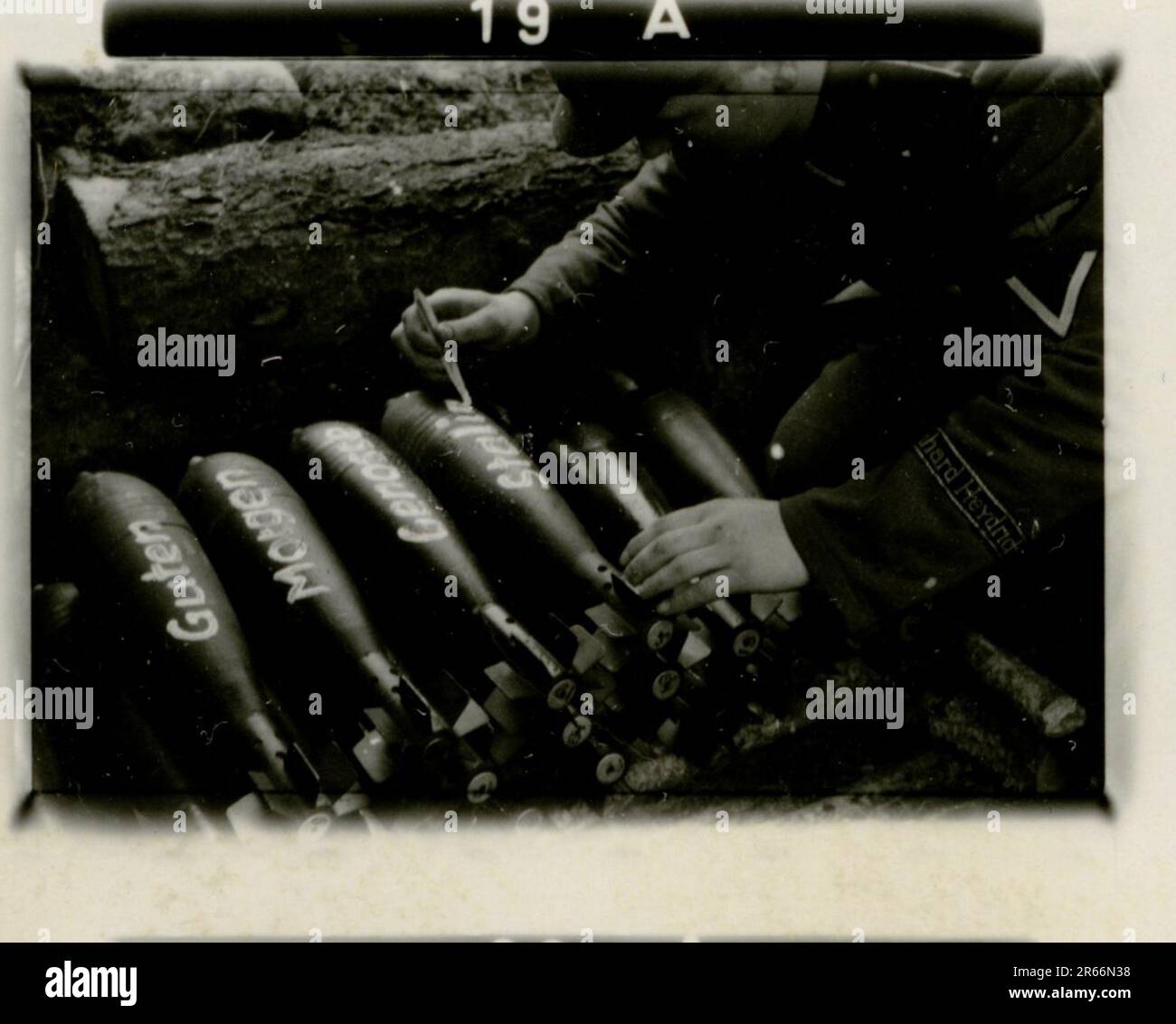 SS Photographer Blaurock, France, Finland 1942-44 SS Soldier portrait ...