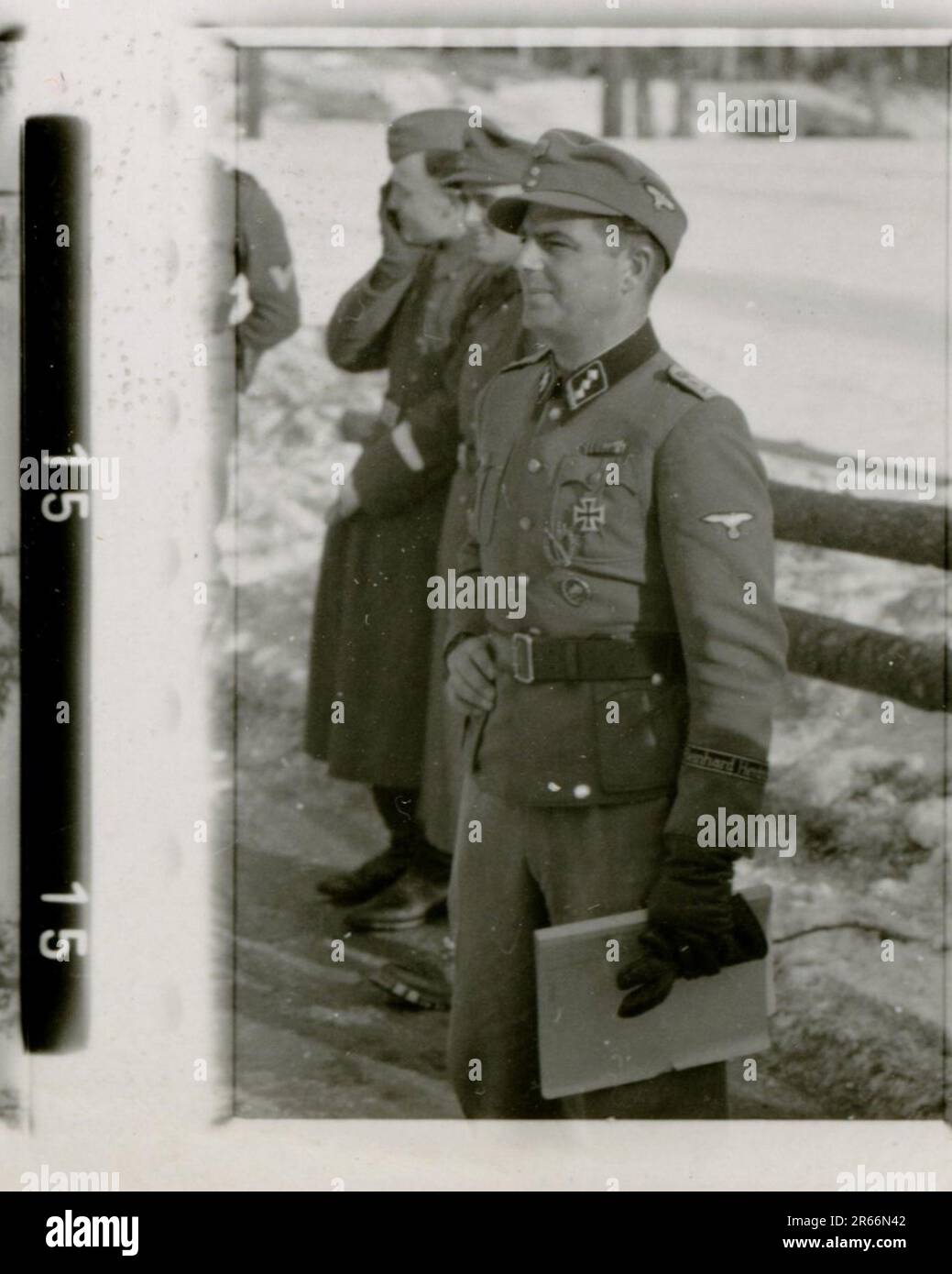 SS Photographer Blaurock, France, Finland 1942-44 SS Soldier portrait ...