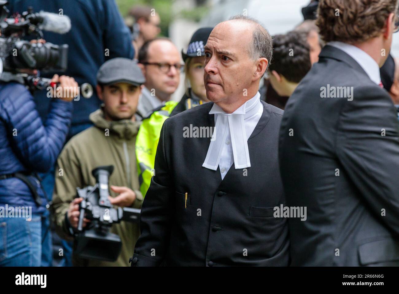 Royal Courts of Justice, London, UK. 7th June 2023. Andrew Green KC ...