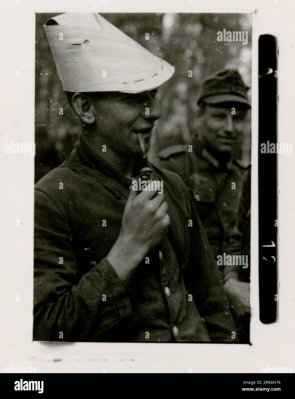 SS Photographer Blaurock, France, Finland 1942-44 SS Soldier portrait ...