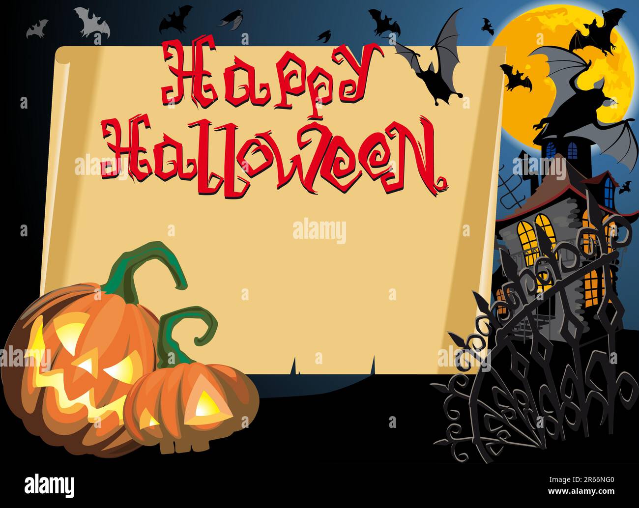 Space text pumpkin Stock Vector Images - Alamy