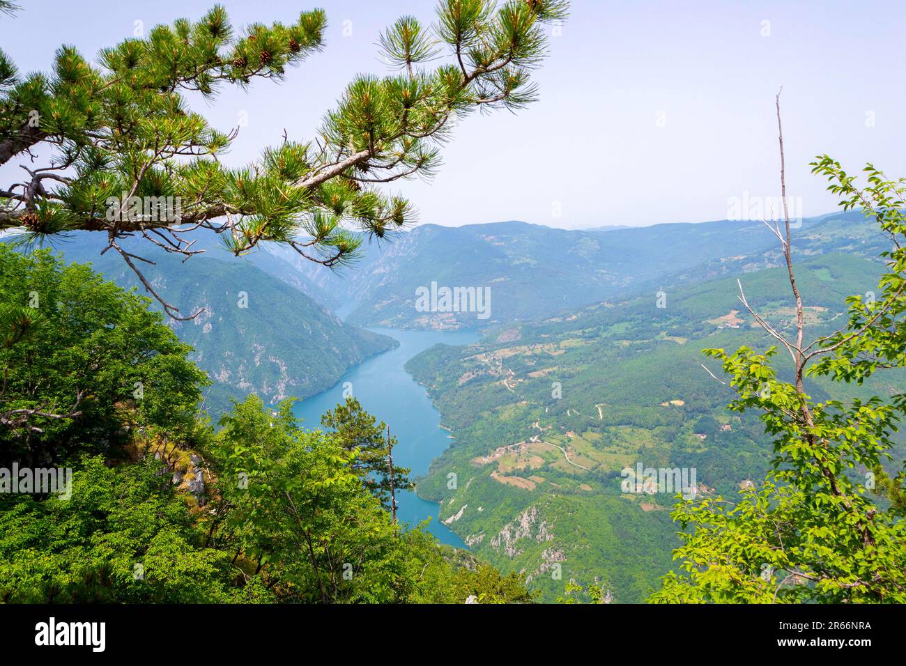 Nature's Gem: Perucac Lake reflects tranquil serenity as Banjska Stena ...