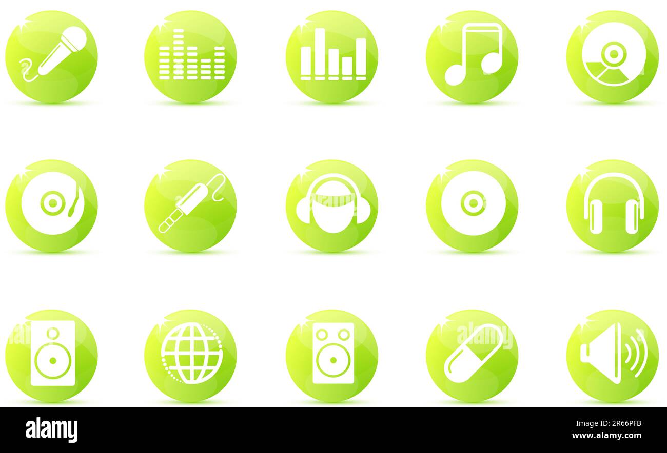 Dance icons Cut Out Stock Images & Pictures - Alamy