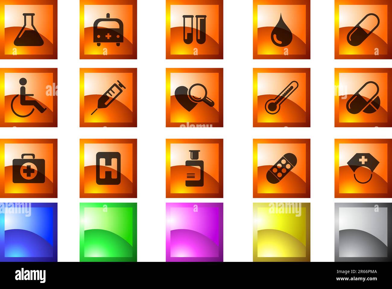 Healthcare and Pharma icons Stock Vector Image & Art - Alamy