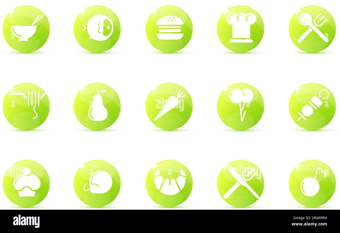 Food & Restaurant icons Stock Vector Image & Art - Alamy