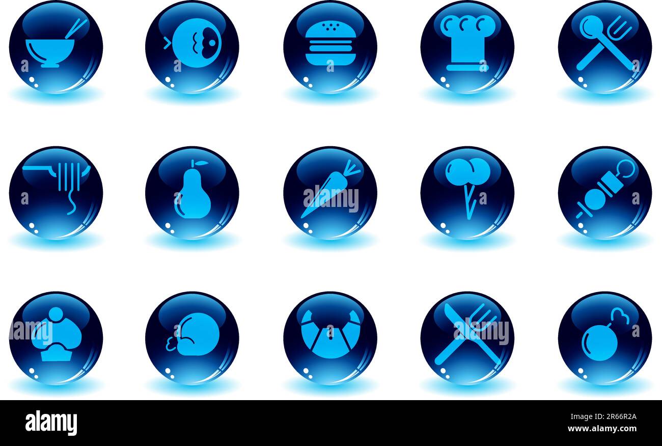 Food & Restaurant icons Stock Vector Image & Art - Alamy