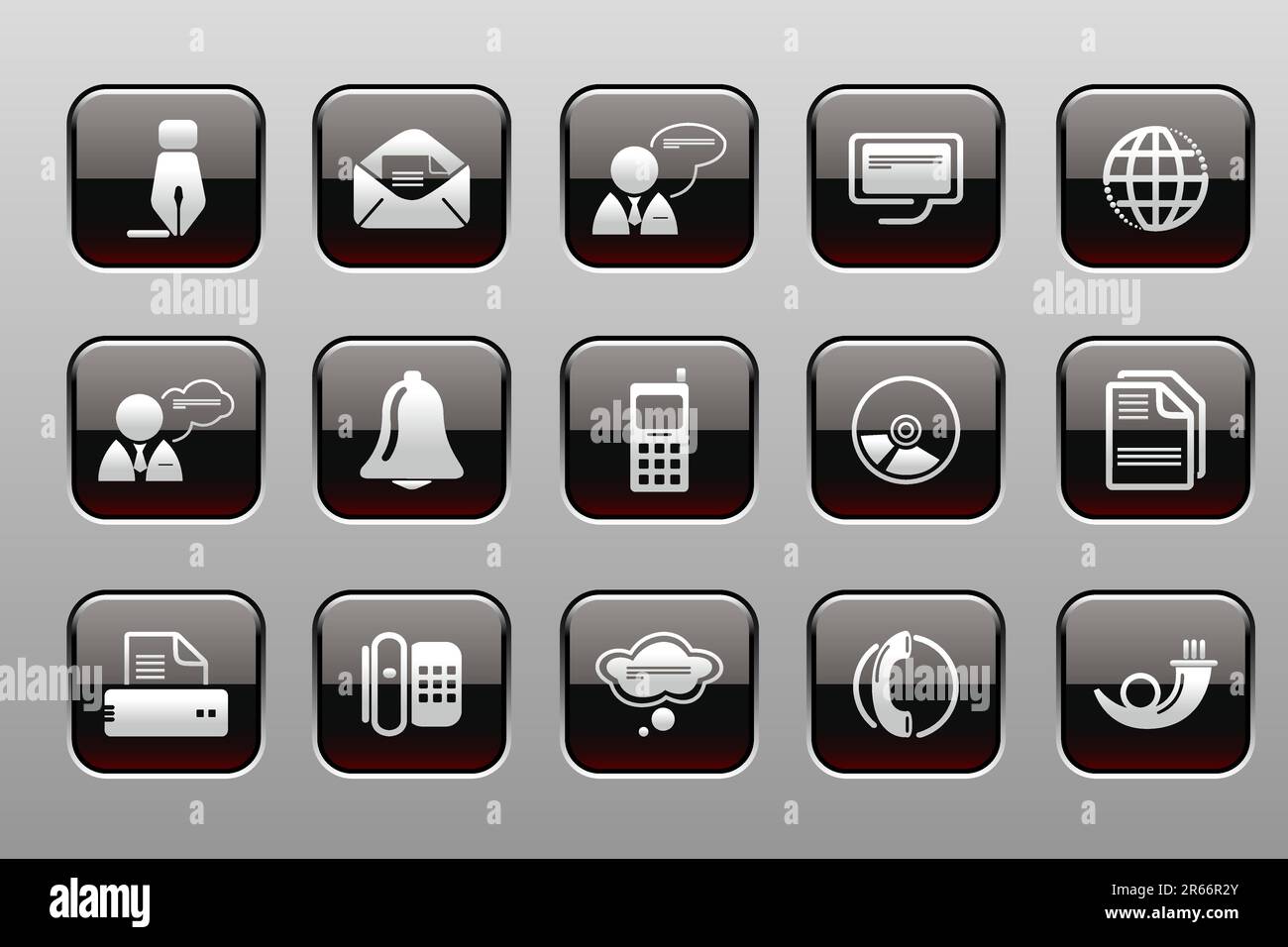 Communication globe Stock Vector Images - Alamy