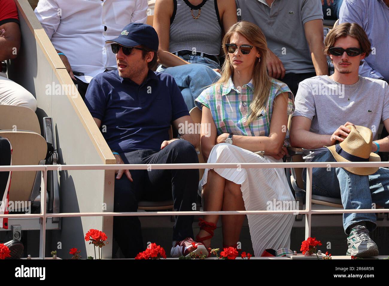 Paris, France. 07th June, 2023. Mathieu Vergne, Ophelie Meunier in the ...
