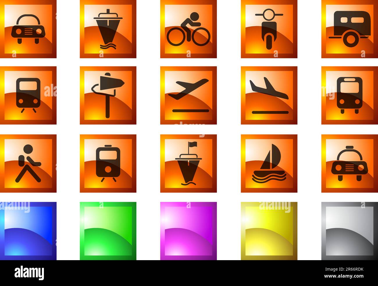 Transportation and Vehicle icons Stock Vector Image & Art - Alamy