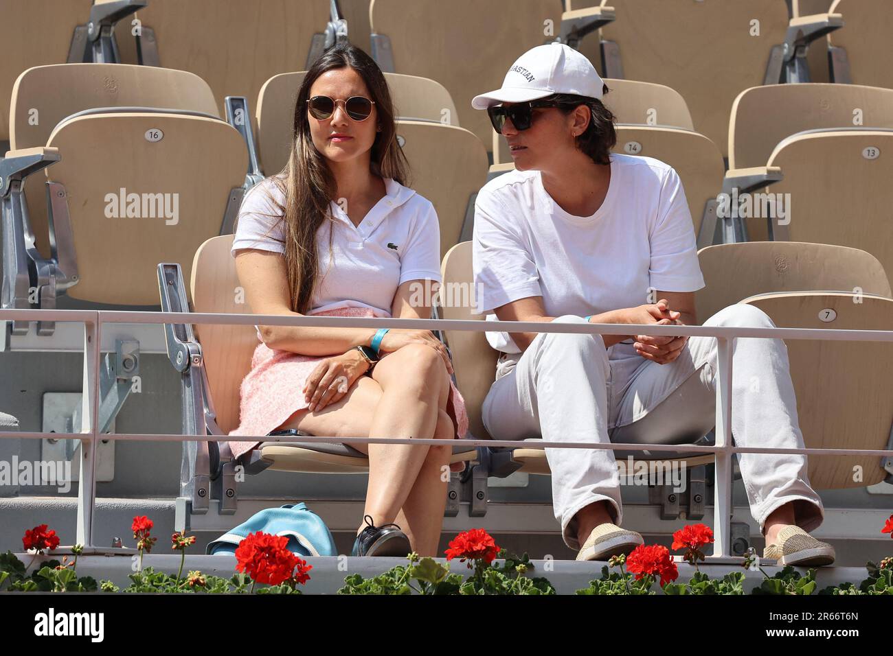 Paris, France. 07th June, 2023. Joyce Jonathan, Sarah Jonathan in the ...