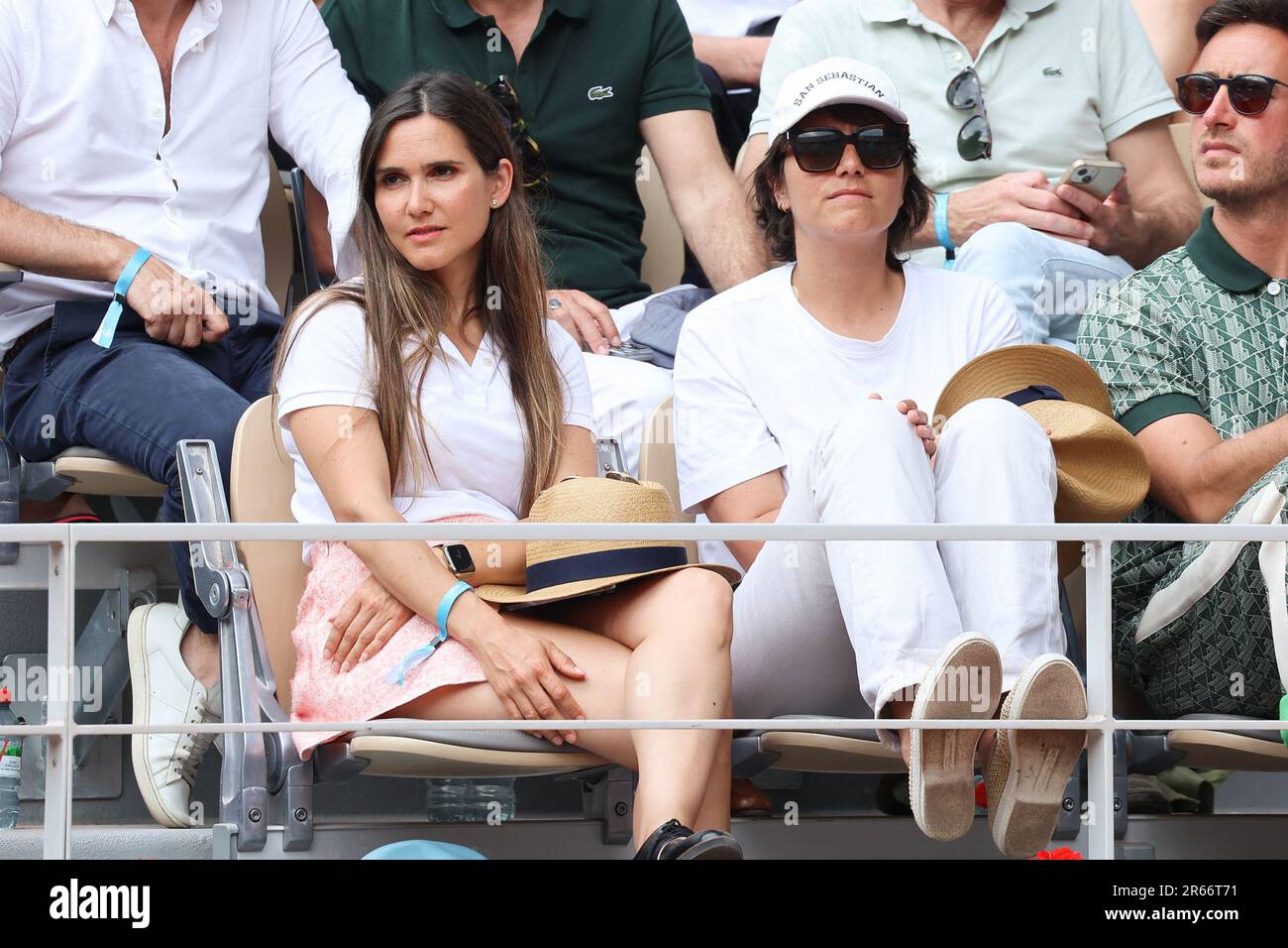 Paris, France. 07th June, 2023. Joyce Jonathan, Sarah Jonathan in the ...