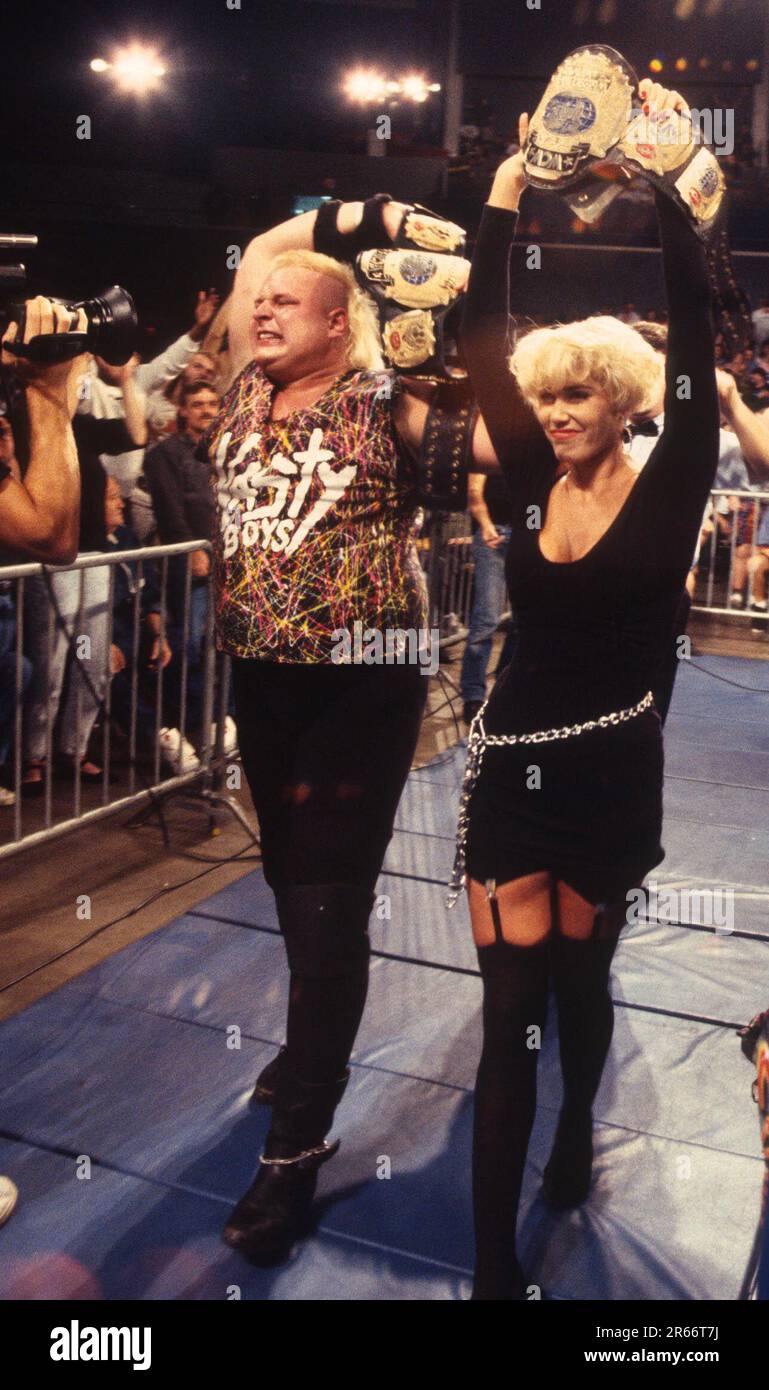 1993 Nasty Boys Brian Knobbs Sting John Barrett/PHOTOlink Stock Photo ...