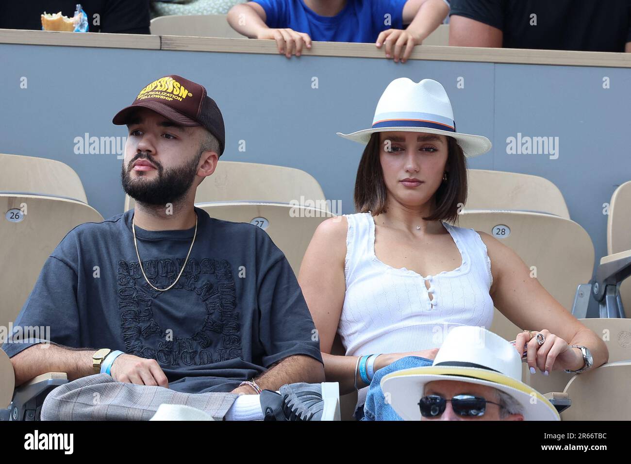 Paris, France. 07th June, 2023. Oli in the stands during French Open ...