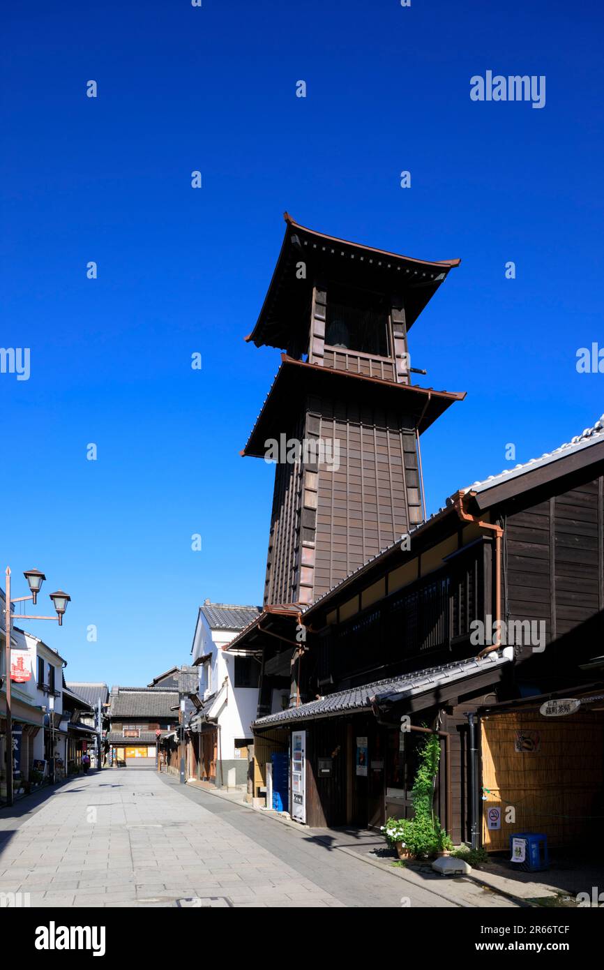 The Bell of Time in Kawagoe Stock Photo - Alamy