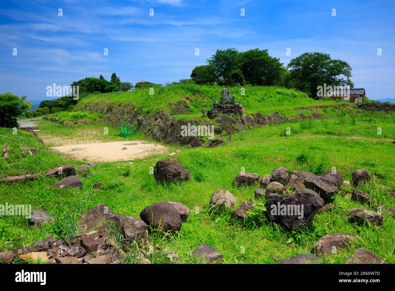 Ruins of Hara Castle Stock Photo - Alamy
