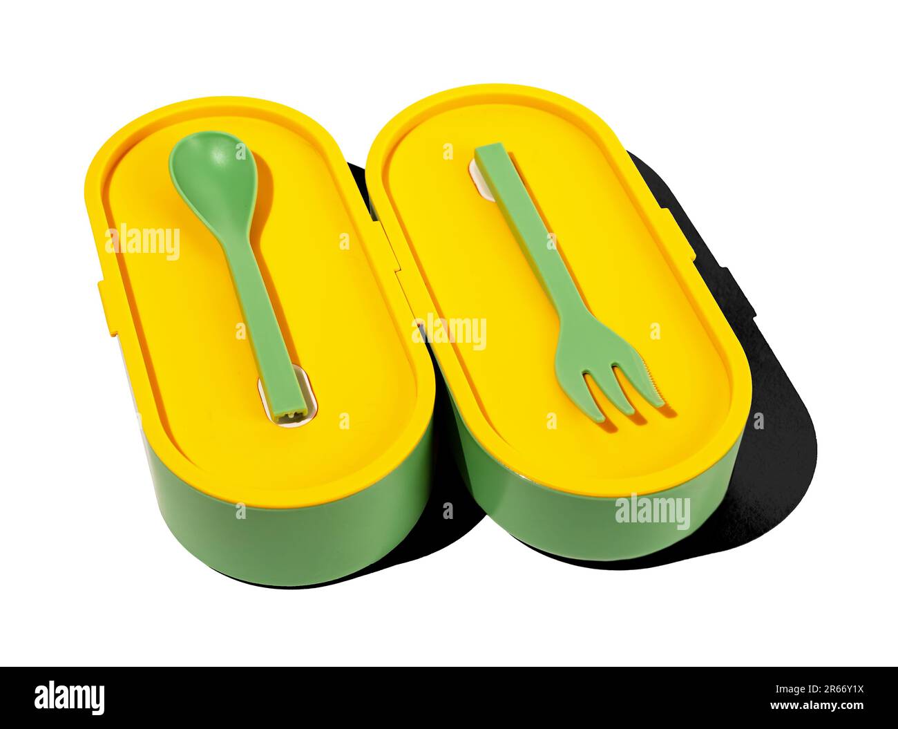 Lunch box with utensils hi-res stock photography and images - Alamy