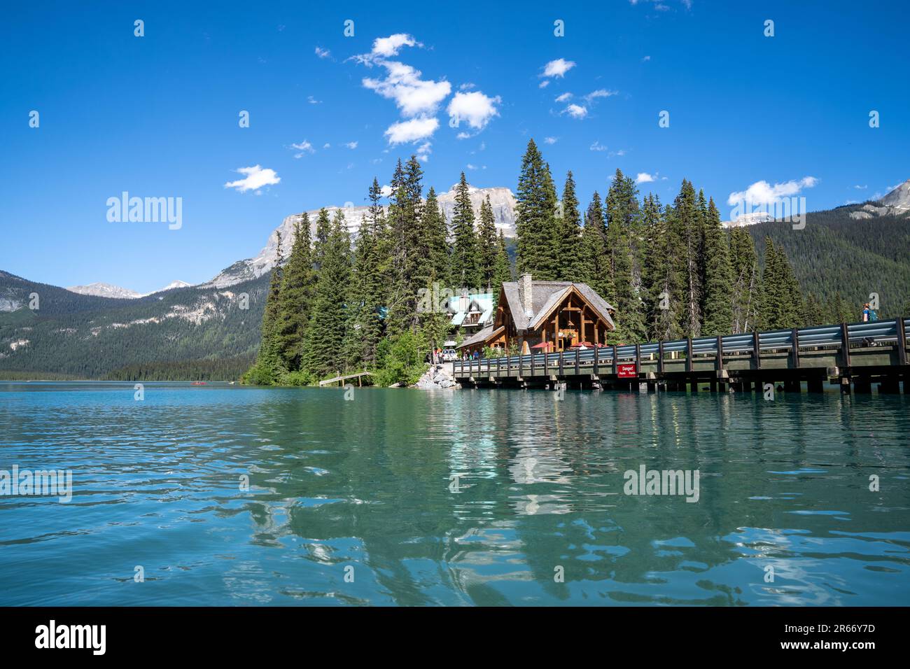 British Columbia, Canada - July 11, 2022: View of the famous restaurant ...