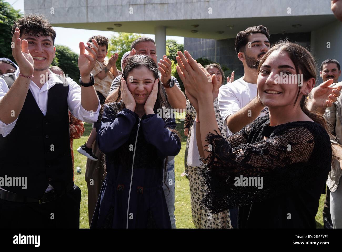 Nadia murad family hi-res stock photography and images - Alamy