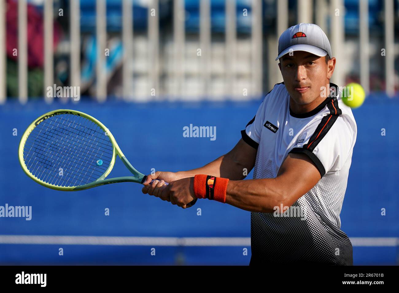 Ryan Peniston in action during their match against Jason Kubler (not ...