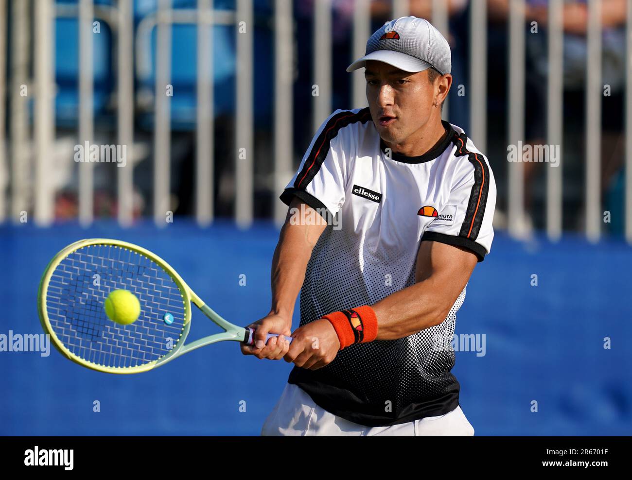Ryan Peniston in action during their match against Jason Kubler (not ...
