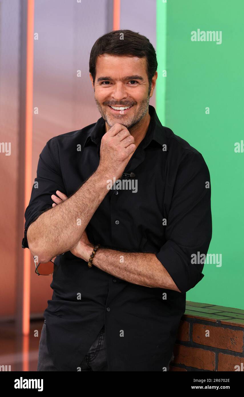 DORAL, FLORIDA - JUNE 7: Pablo Montero is seen during Univision ...