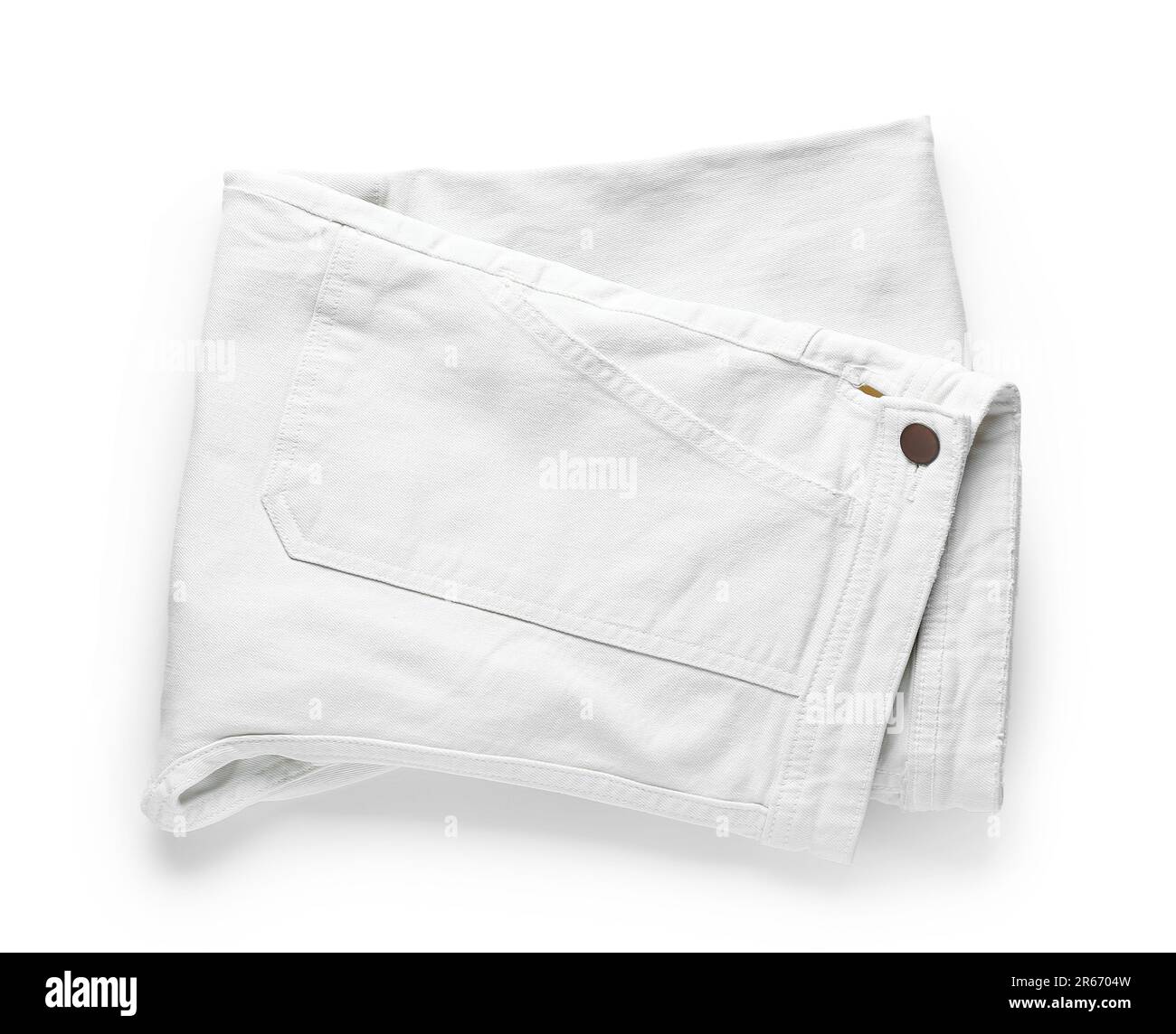 Folded jeans Cut Out Stock Images & Pictures - Alamy