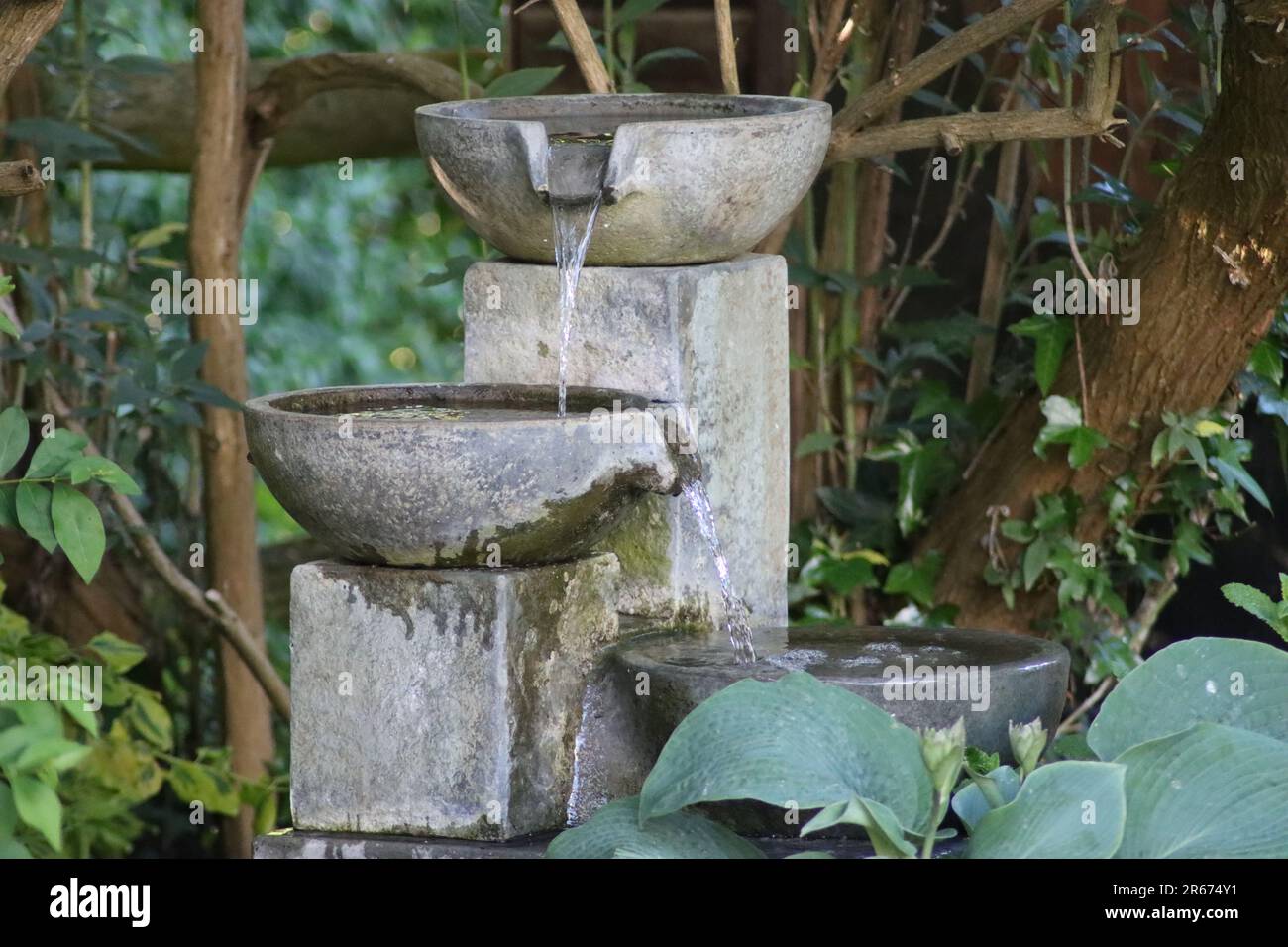 Water feature garden hi-res stock photography and images - Alamy