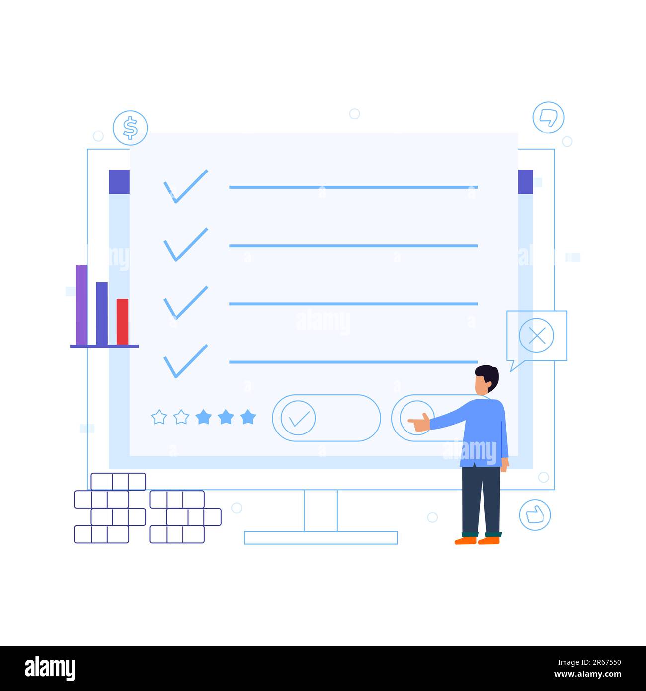 Procurement cartoon Stock Vector Images - Alamy