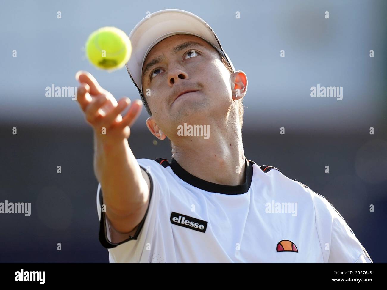 Ryan Peniston in action during their match against Jason Kubler (not ...