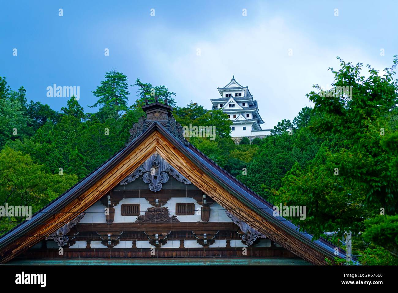 Gujo Hachiman Castle Stock Photo - Alamy