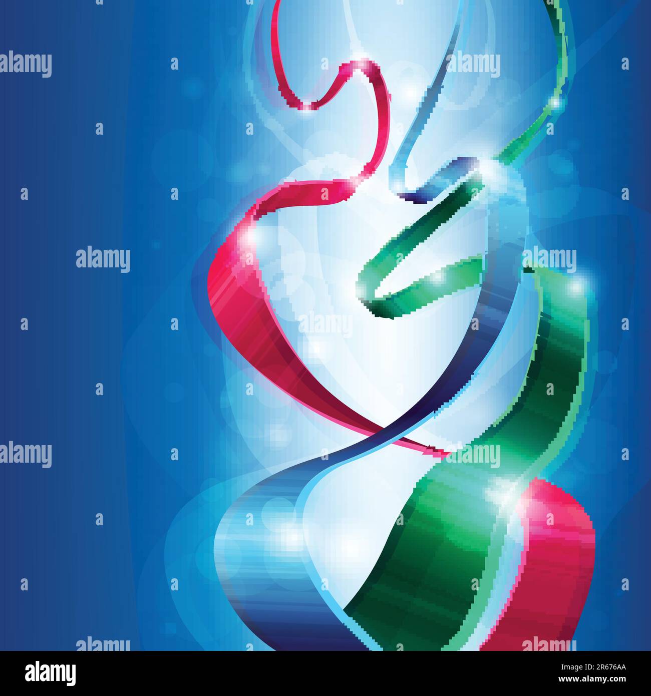 Abstract background with ribbons. vector illustration Stock Vector ...