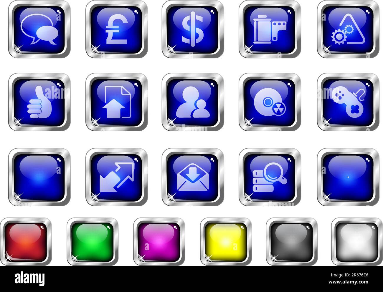 Rom circle logo Stock Vector Images - Alamy