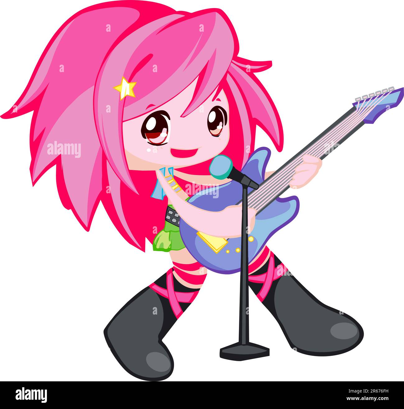 a vector illustration of a cute kid Stock Vector Image & Art - Alamy