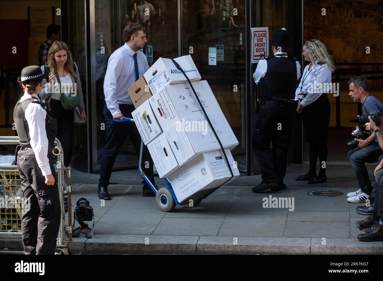 Barrister david sherborne hi-res stock photography and images - Alamy