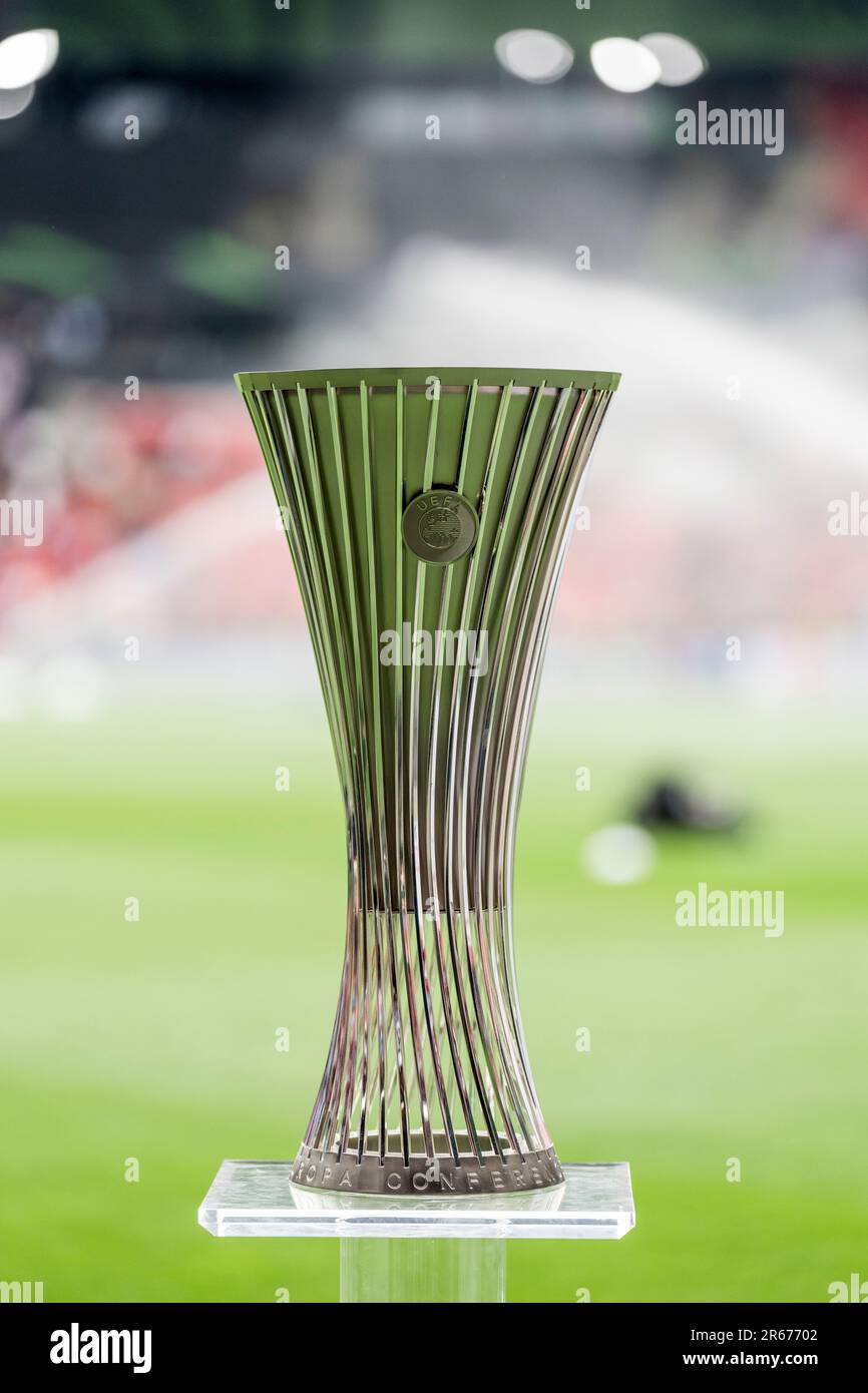 Prague, Czech Republic. 07th June, 2023. The UEFA Europa Conference ...