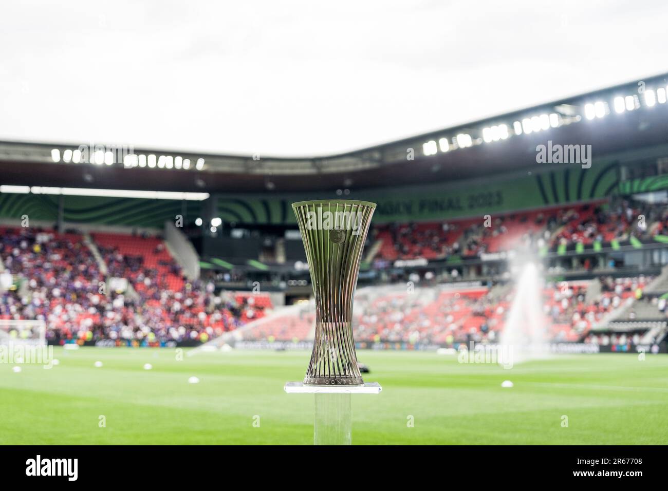 Prague, Czech Republic. 07th June, 2023. The UEFA Europa Conference ...