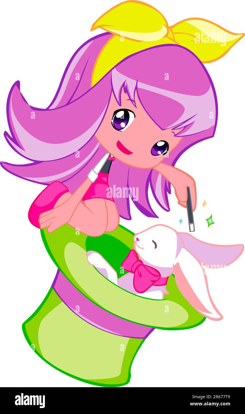 a vector illustration of a cute kid Stock Vector Image & Art - Alamy